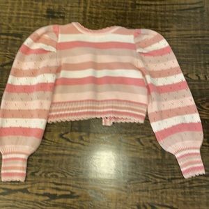 LoveShackFancy | Sweaters | Loveshackfancy Short Cardigan 0 Authentic ...